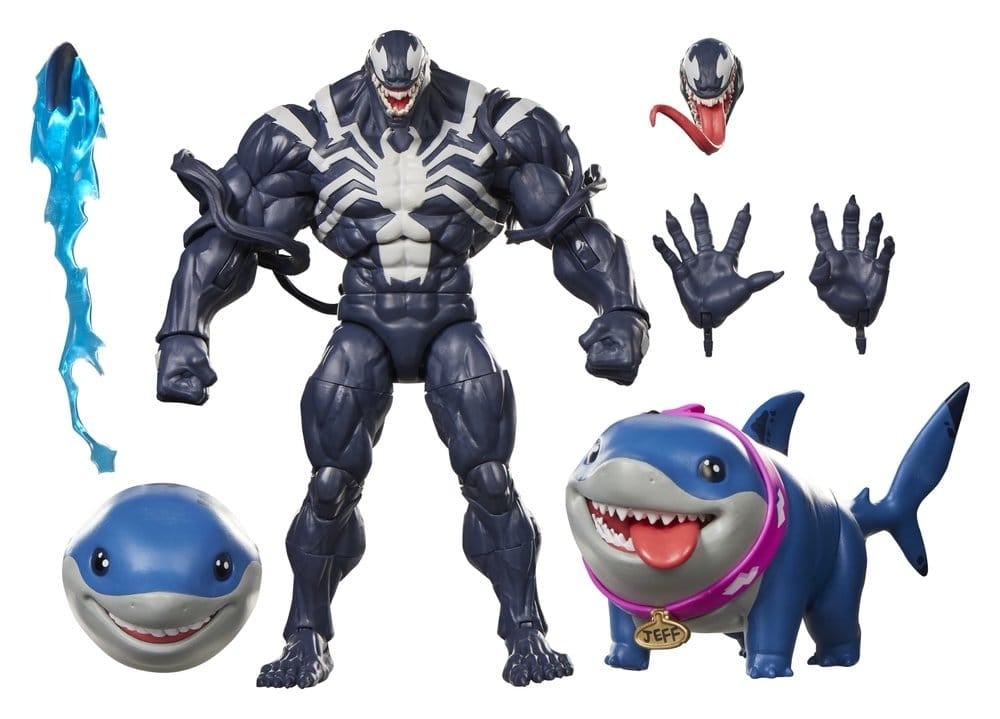 Marvel Rivals Marvel Legends AF 2-Pack Venom & Jeff the Land Shark ...