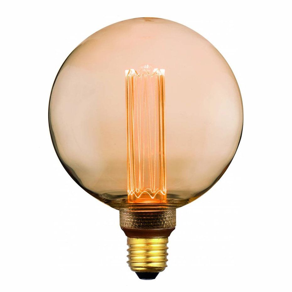 Lamp LED G125 5W 200 LM 1800K 3 Standen DIM Gold Freelight L501G ...