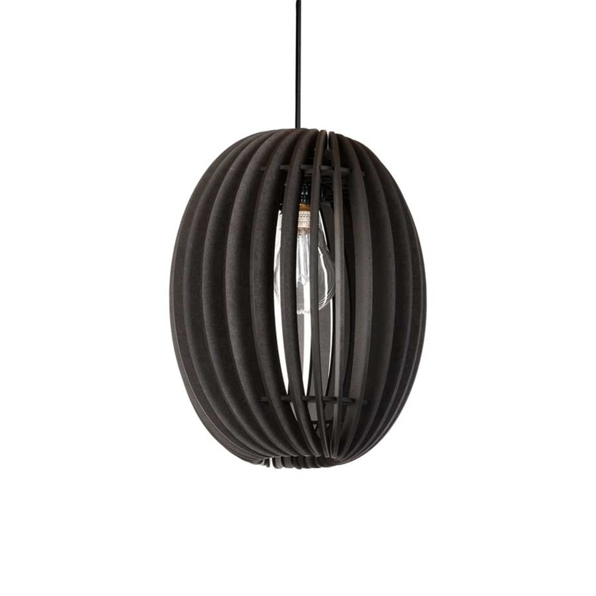 Hanglamp Swan Ø 21 cm zwart Blij Design - Lamponline.nl