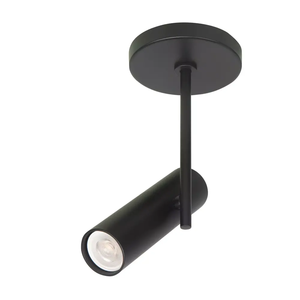 Spot Trend 1 lichts incl mini GU10 zwart Highlight S7530.01 - Lamponline