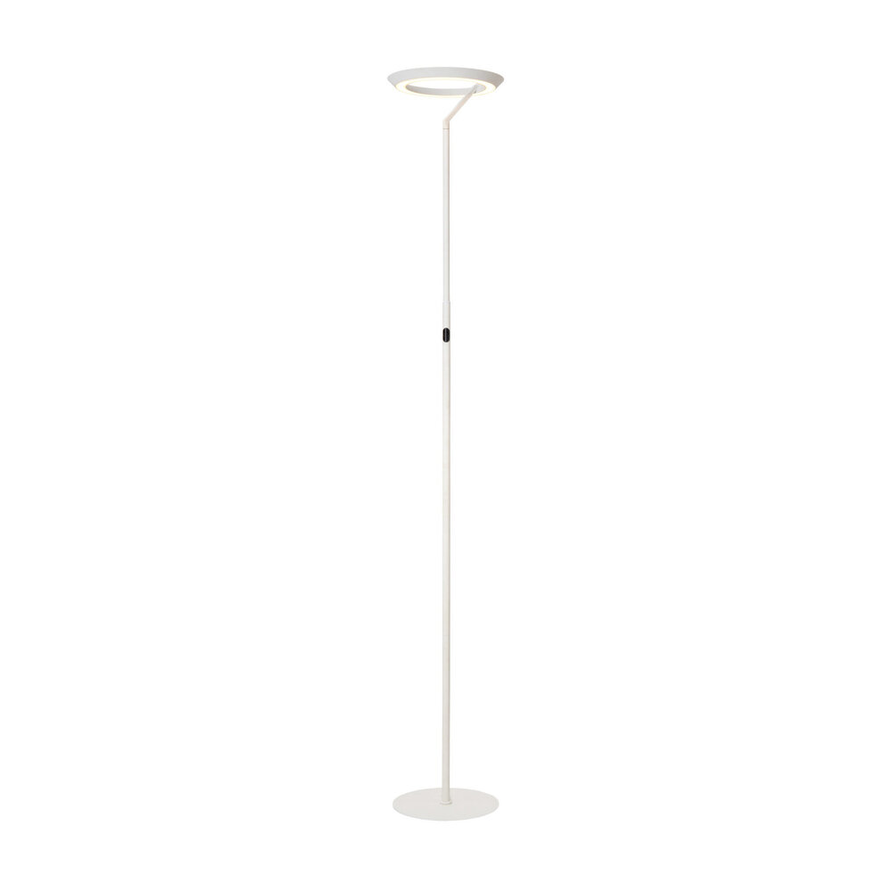 Lucide CELESTE - Vloerlamp - Ø 28 cm - LED Dimb. - 1x21W 2700K - Wit ...