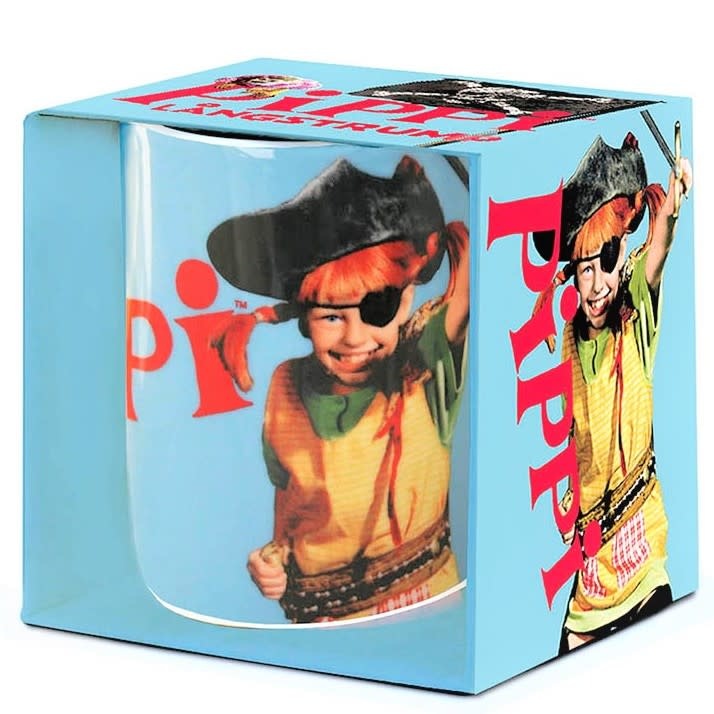 Pippi Longstocking mug - cup Pippi as Pirate - collectura