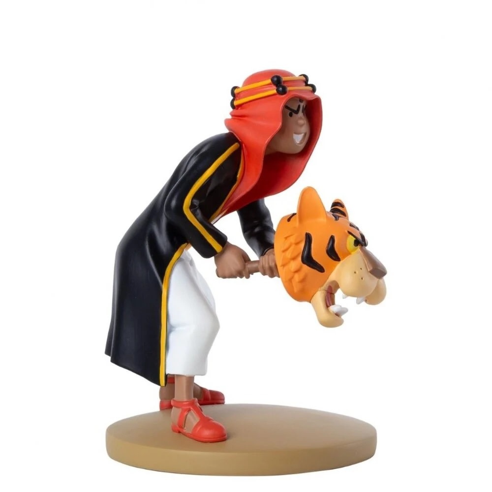 Tintinimaginatio Tintin statue - Abdallah with Tiger - collectura