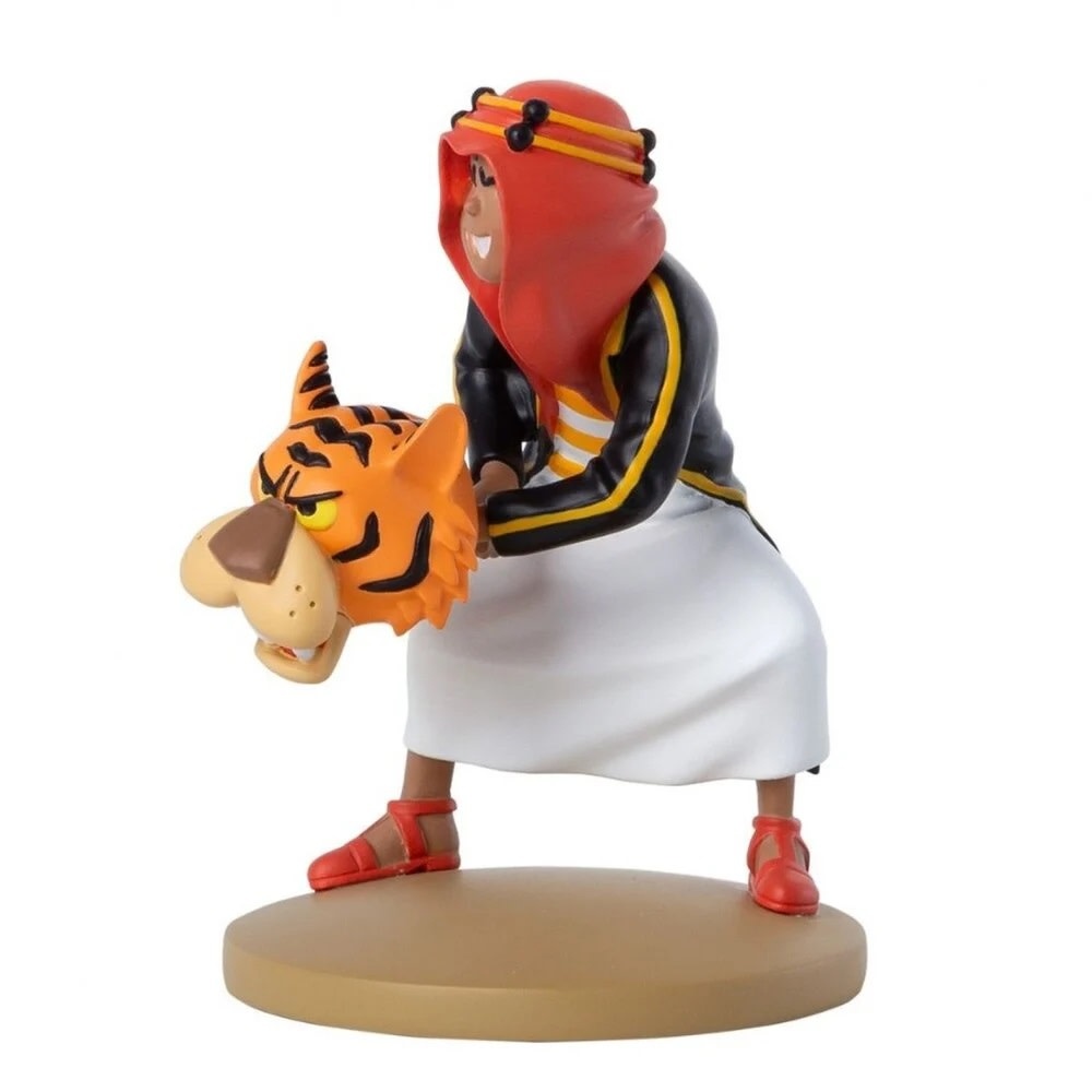 Tintinimaginatio Tintin statue - Abdallah with Tiger - collectura