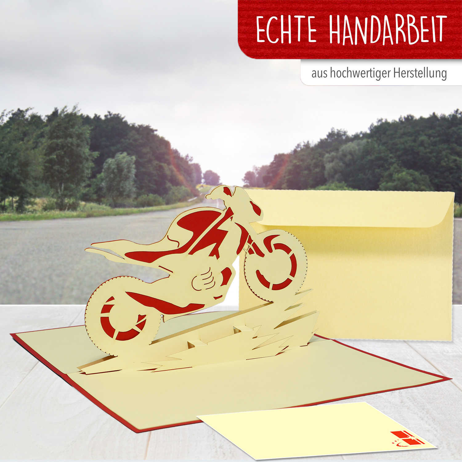 pop up card motor bike - Pop Up 3D Cards, Folding Paper Flowers from ...