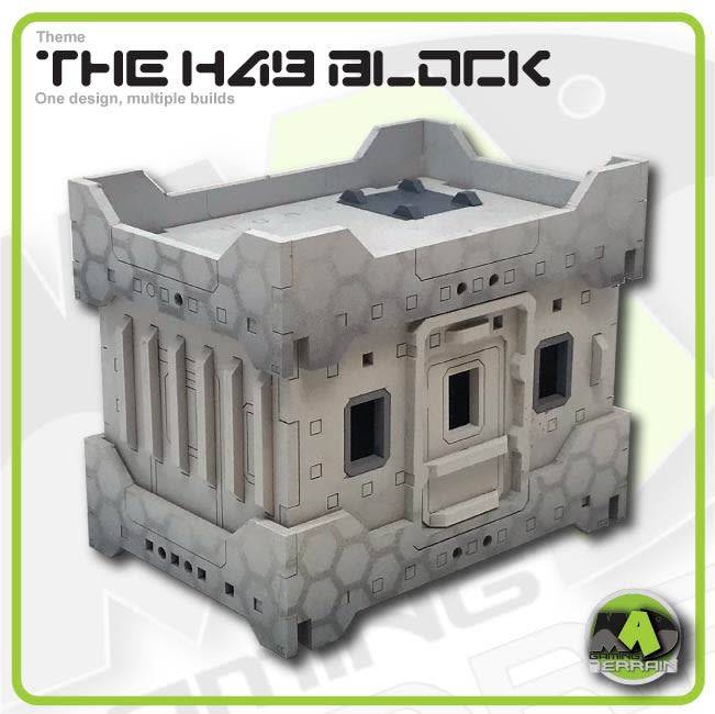 Hab Block- Half size - 4Tk Gaming