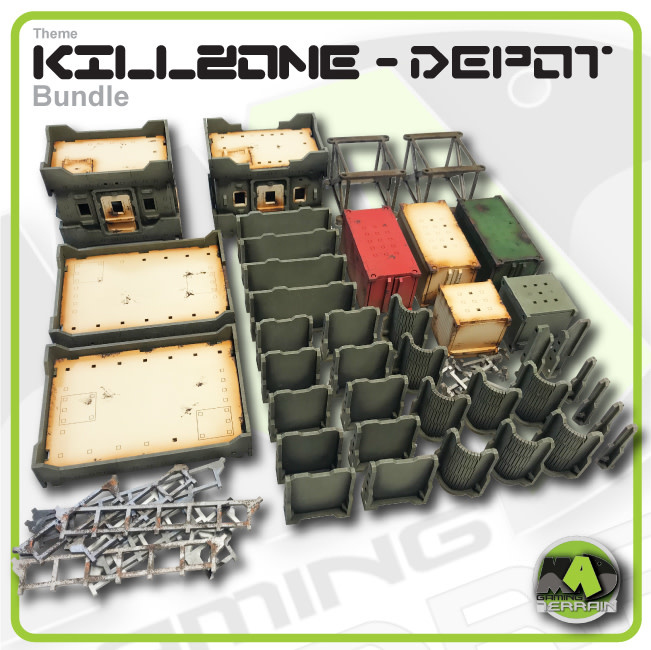 KILLZONE - Depot (MAD Gaming Terrain) - 4Tk Gaming