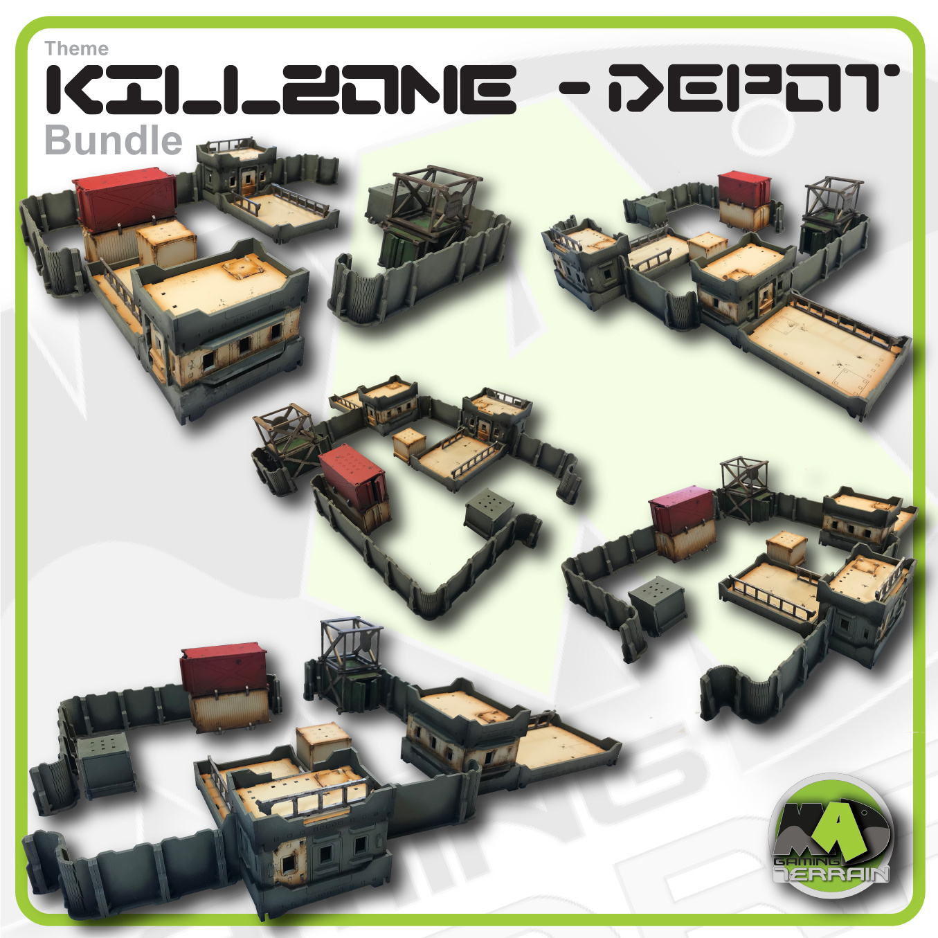 KILLZONE - Depot (MAD Gaming Terrain) - 4Tk Gaming