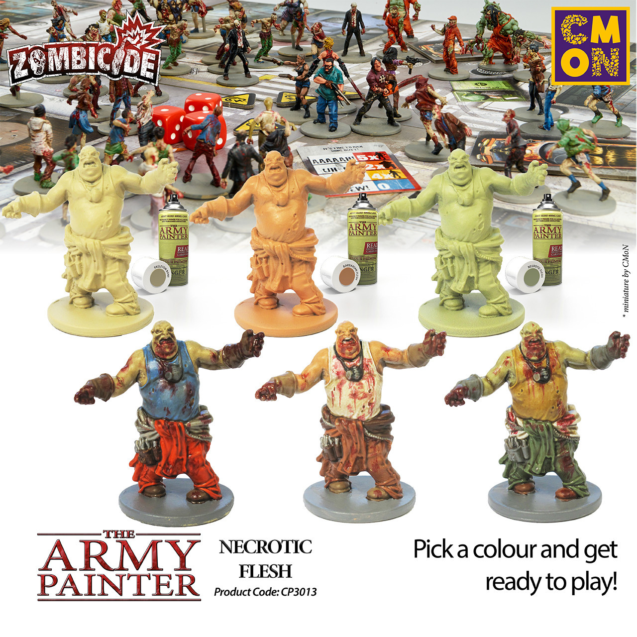 Colour Primer - Necrotic Flesh - 4Tk Gaming