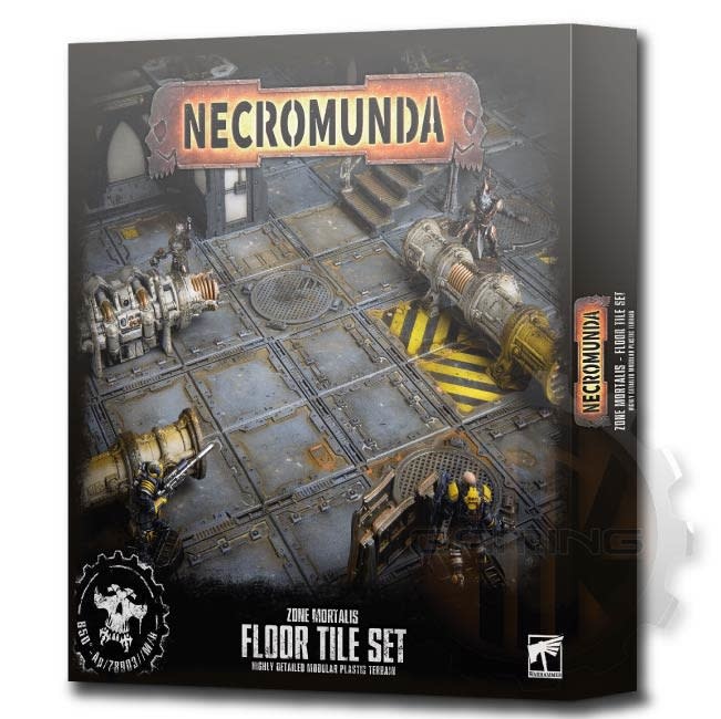 Necromunda:Zone Mortalis Floor Tile Set - 4Tk Gaming