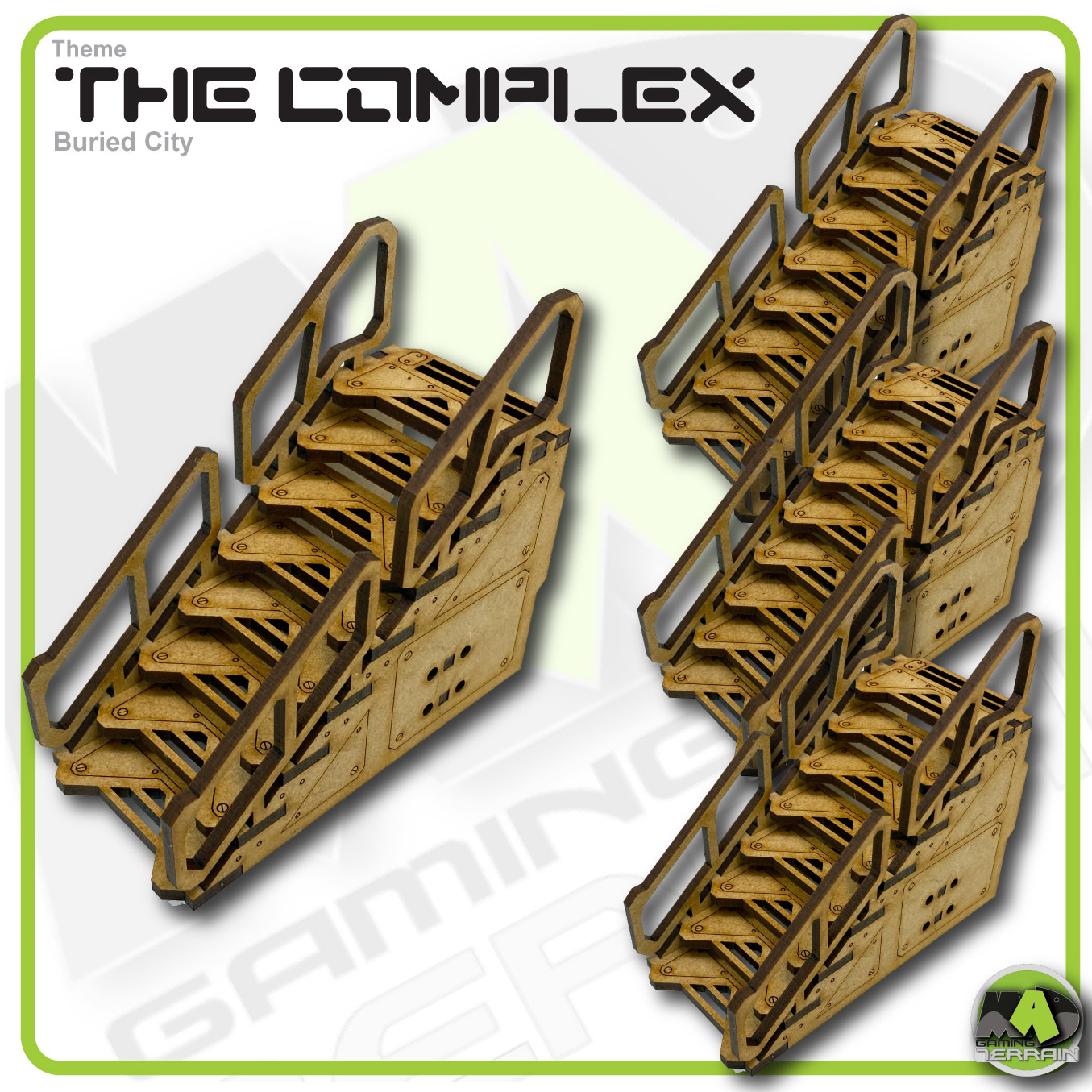 Single Width Straight Stairs - 4Tk Gaming