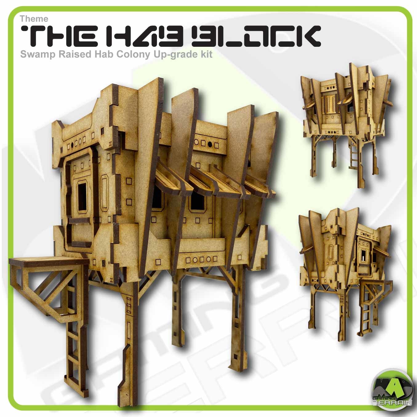 Swamp Hab Colony Up-grade kit - 4Tk Gaming