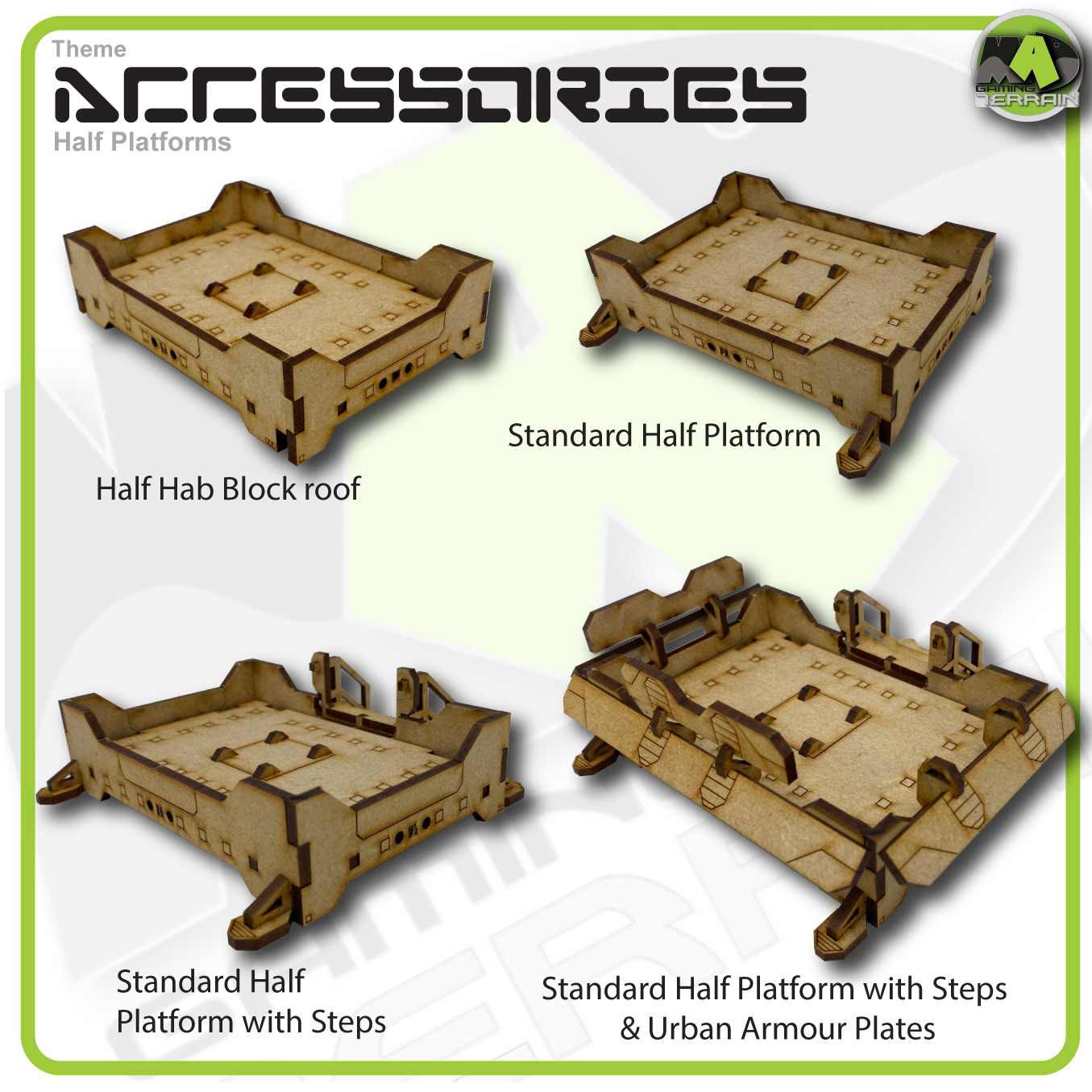 Half Hab Platforms - 4Tk Gaming