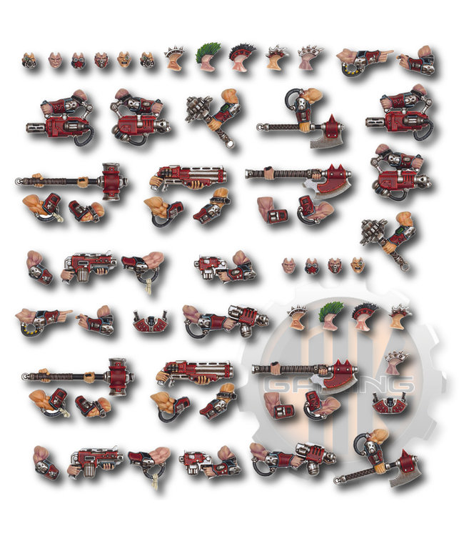 Necromunda: Goliath Weapons & Upgrades - 4Tk Gaming