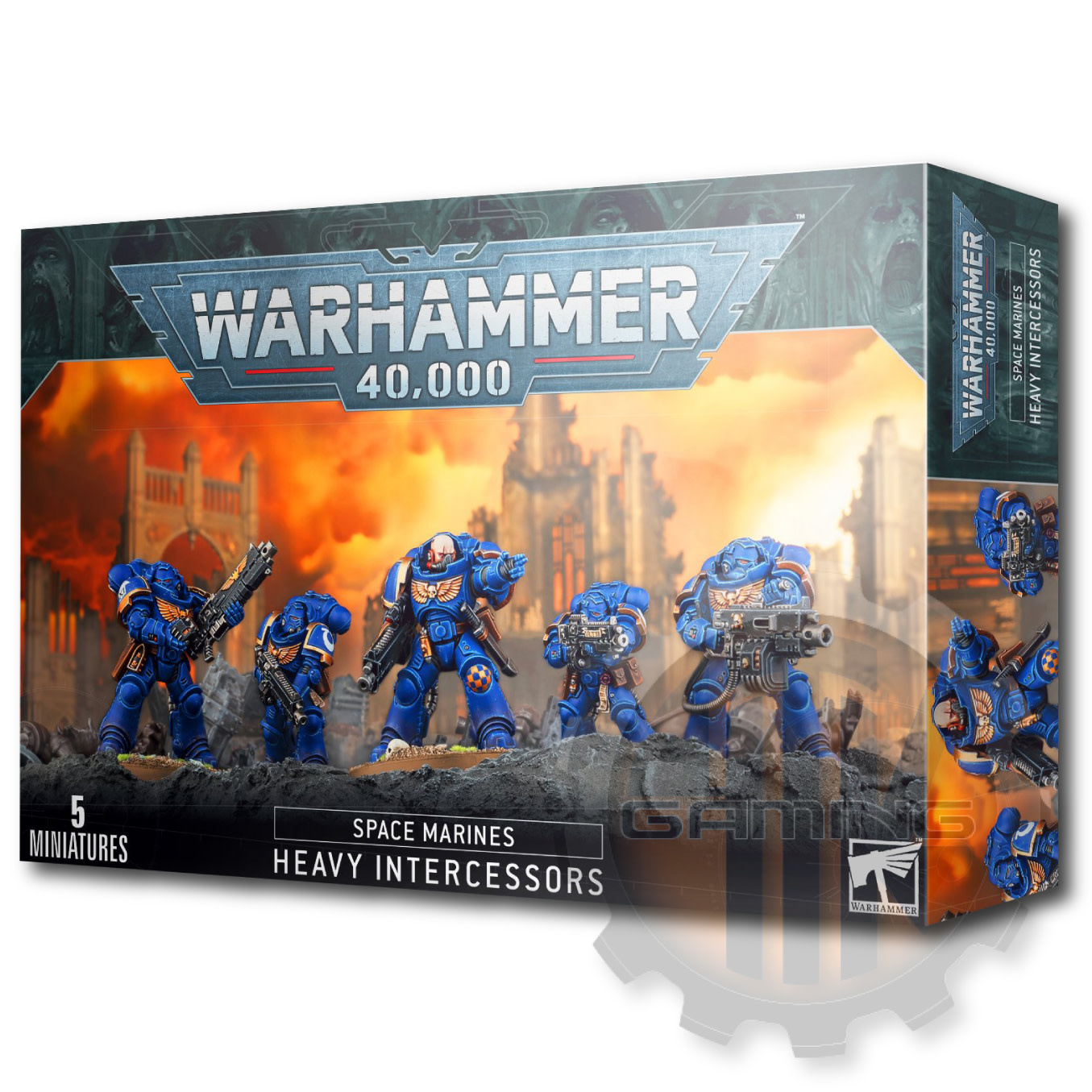 Space Marines Heavy Intercessors - 4Tk Gaming