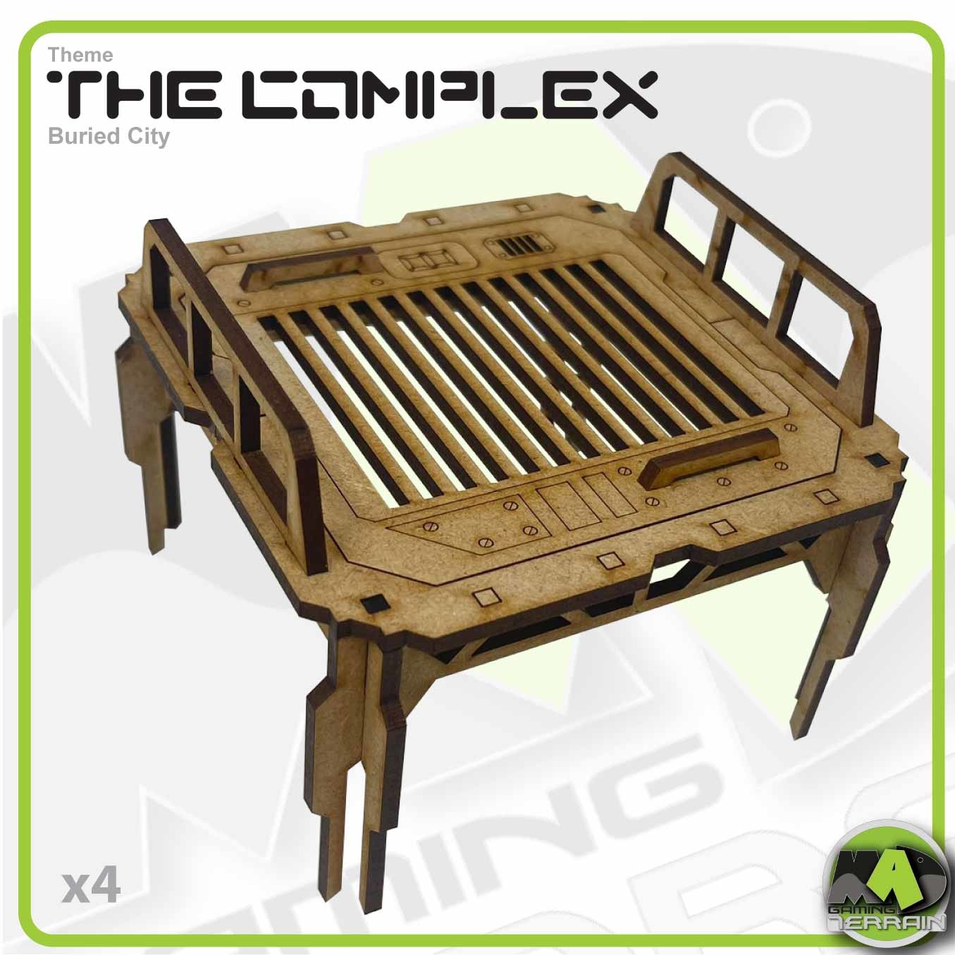 Complex - Buried City - Large Floating Floor Infill - 4Tk Gaming