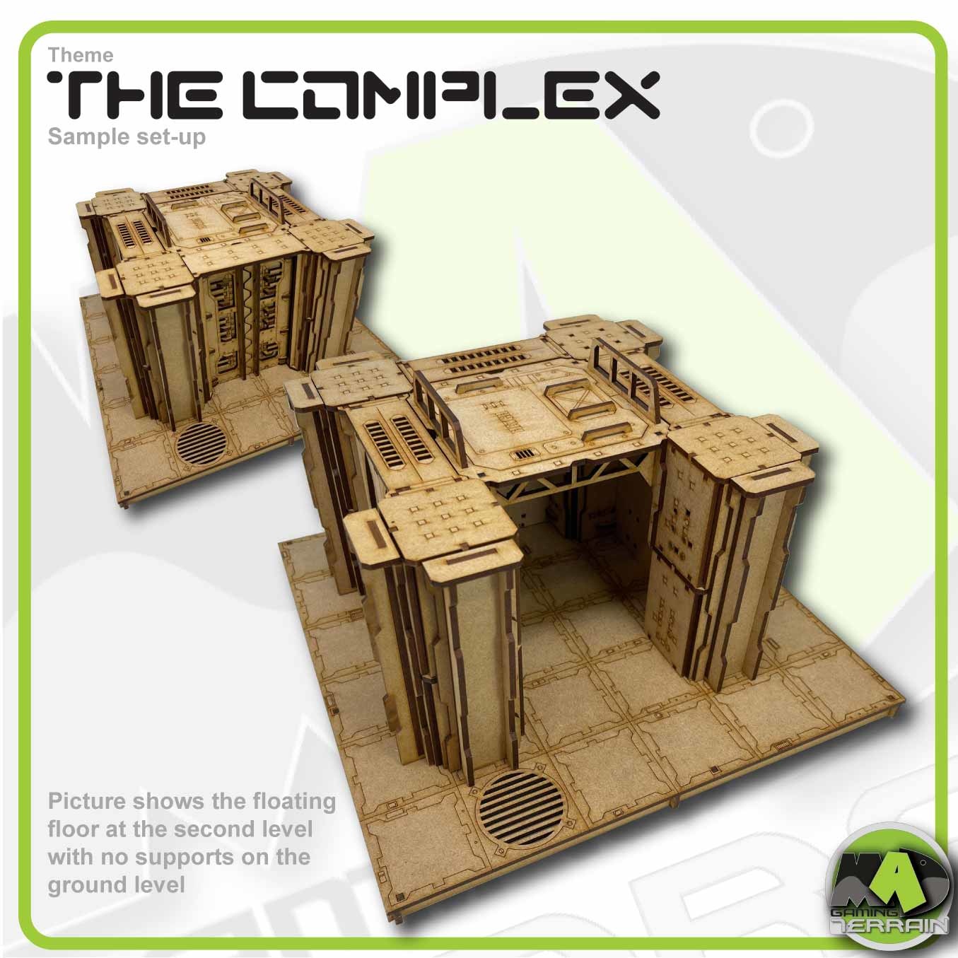 Complex - Gothic City - Large Floating Floor Infill - 4Tk Gaming