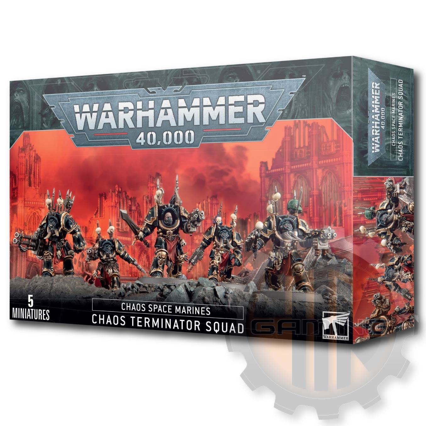 Chaos Space Marine Terminators - 4Tk Gaming