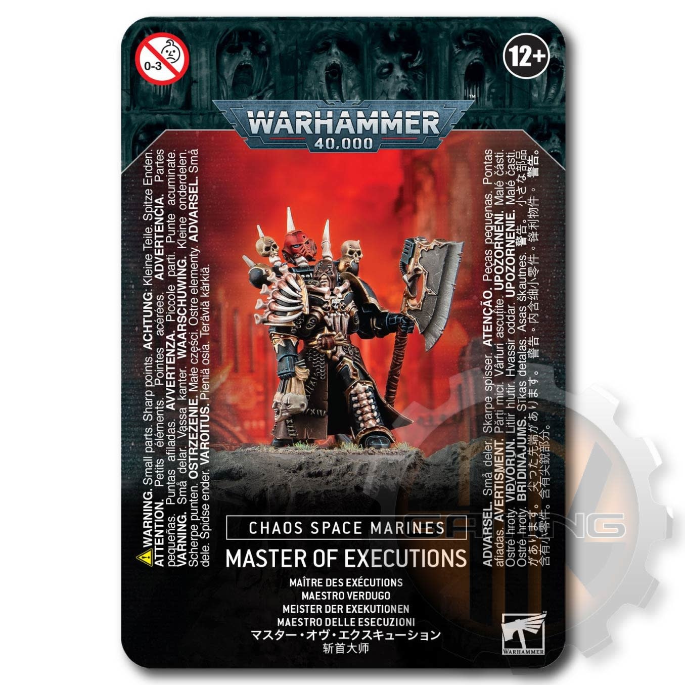 Chaos Space Marines Master Of Executions - 4Tk Gaming