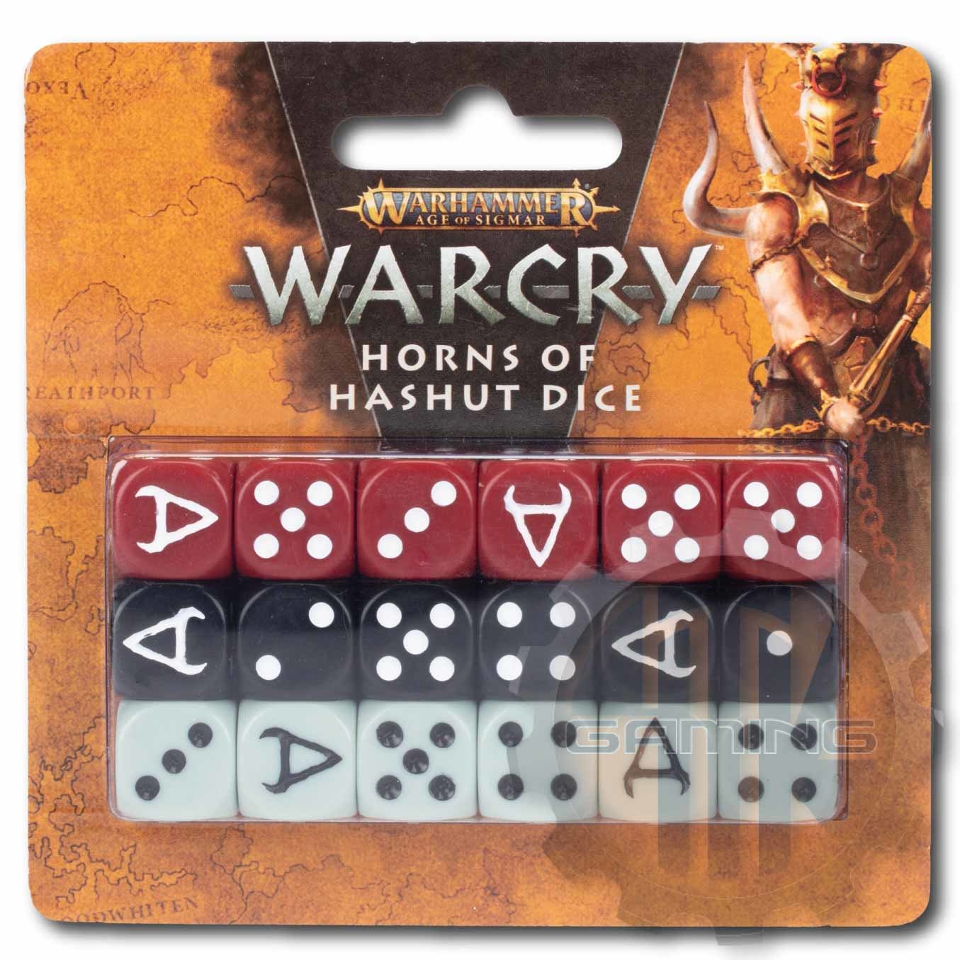 Warcry: Horns Of Hashut Dice - 4Tk Gaming