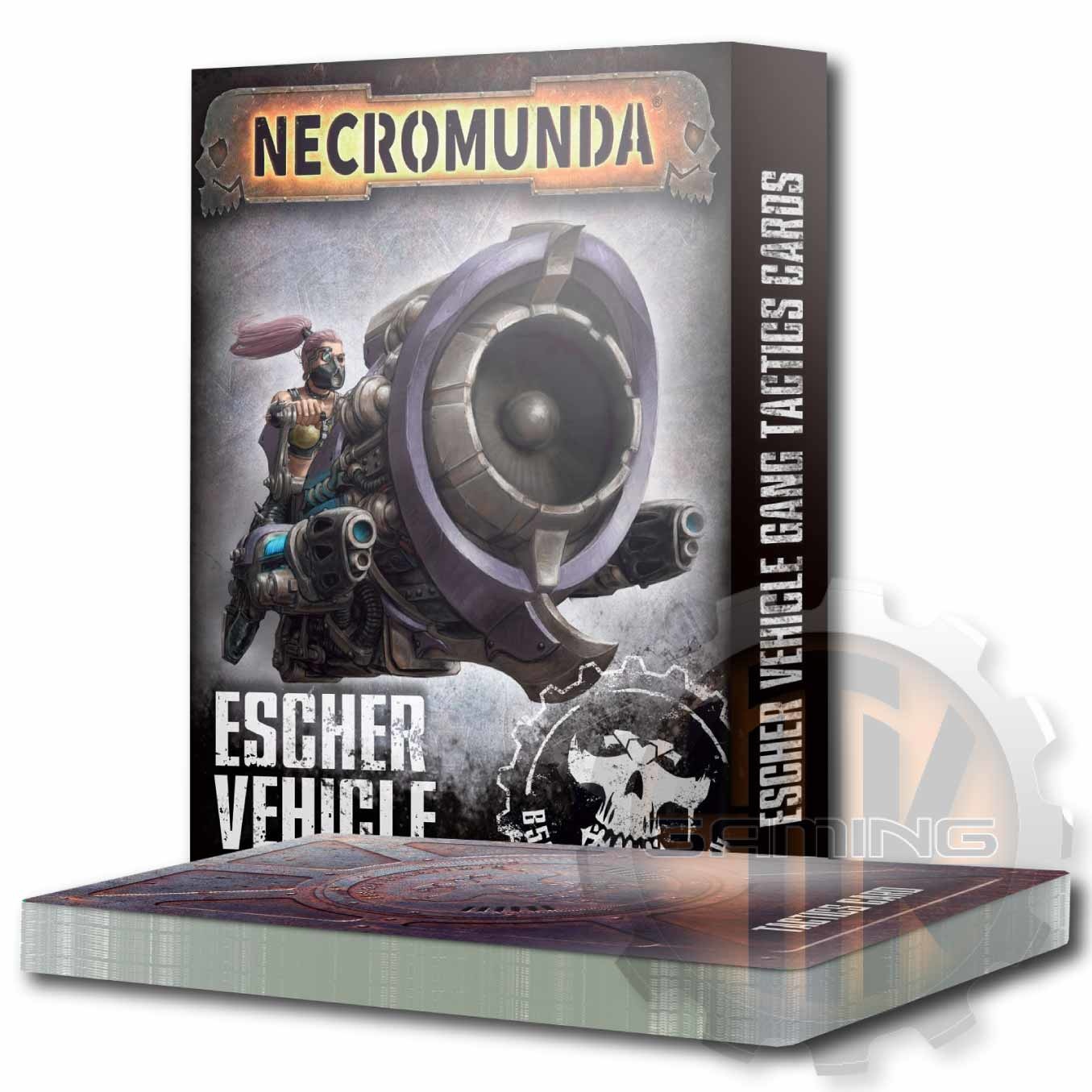 Necro: Escher Vehicle Gang Tactics Cards - 4Tk Gaming
