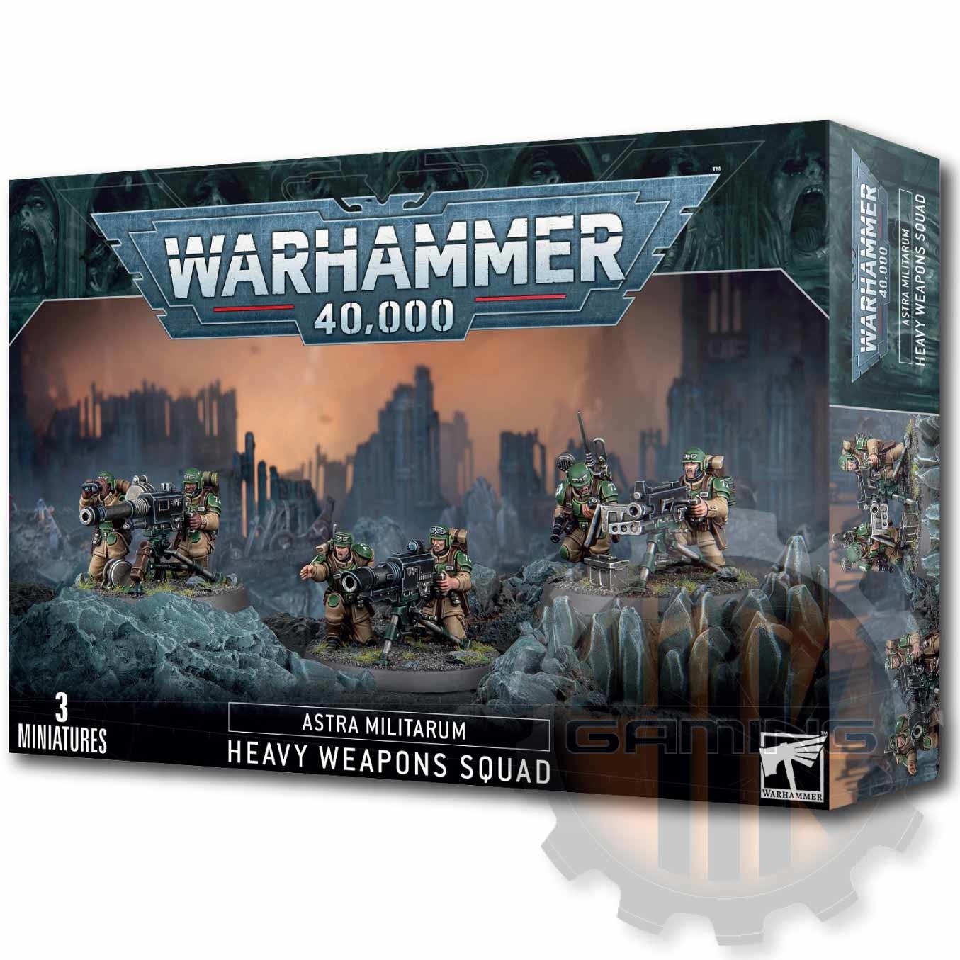 Astra Militarum: Cadian Heavy Weapons Squad - 4Tk Gaming