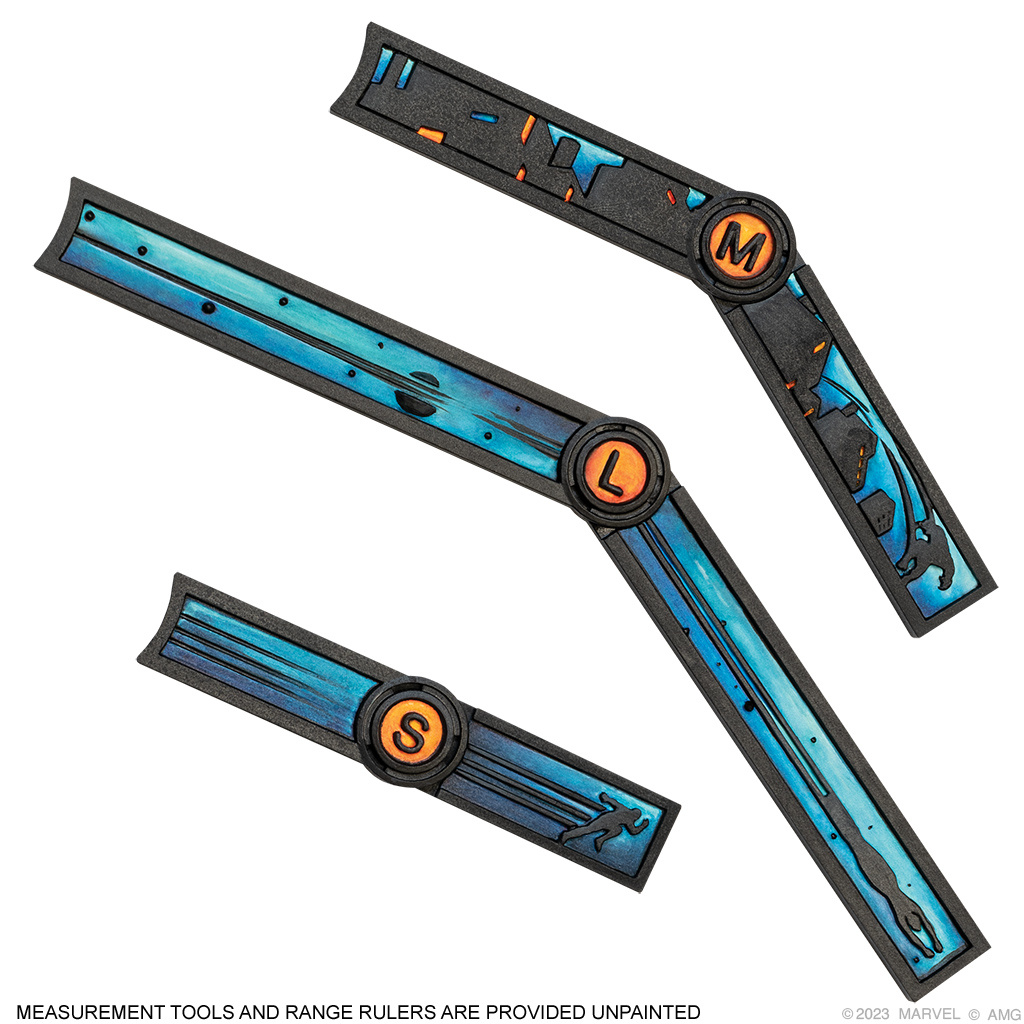 Marvel Marvel Crisis Protocol: Movement & Range Tool Pack - 4Tk Gaming