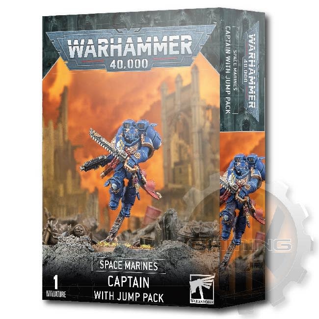 Space Marines: Captain With Jump Pack - 4Tk Gaming