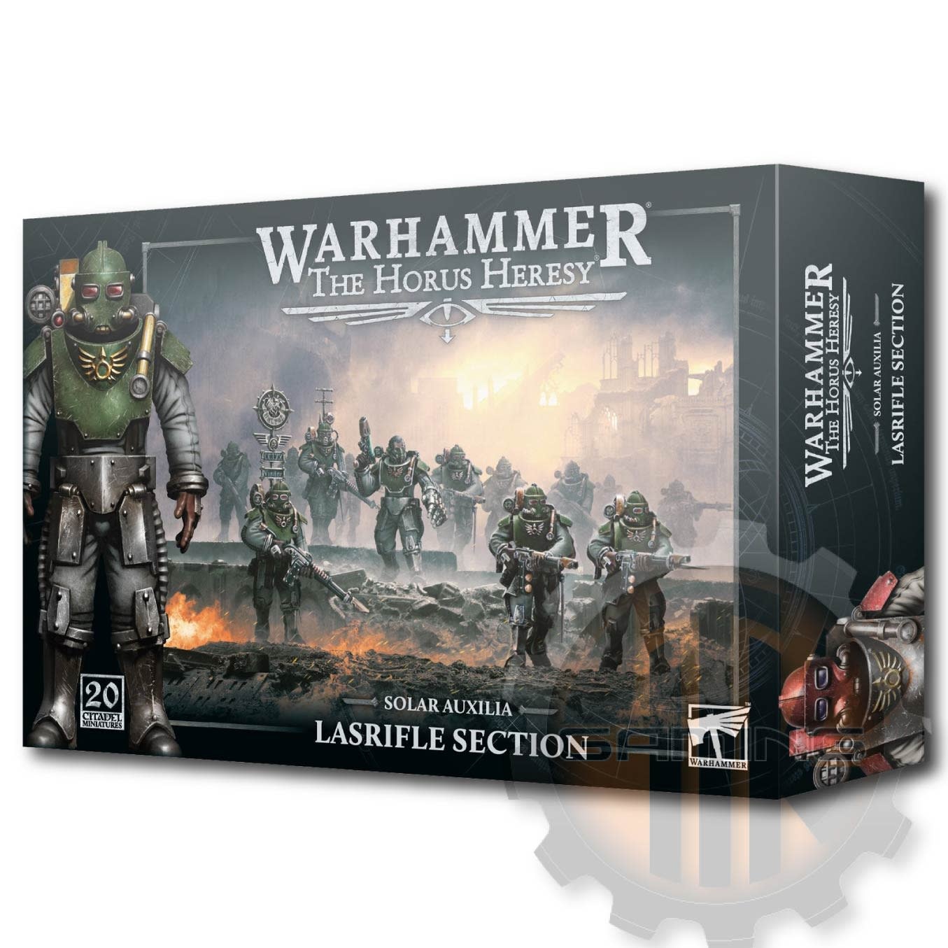 Horus Heresy: Solar Auxilia Lasrifle Section - 4Tk Gaming