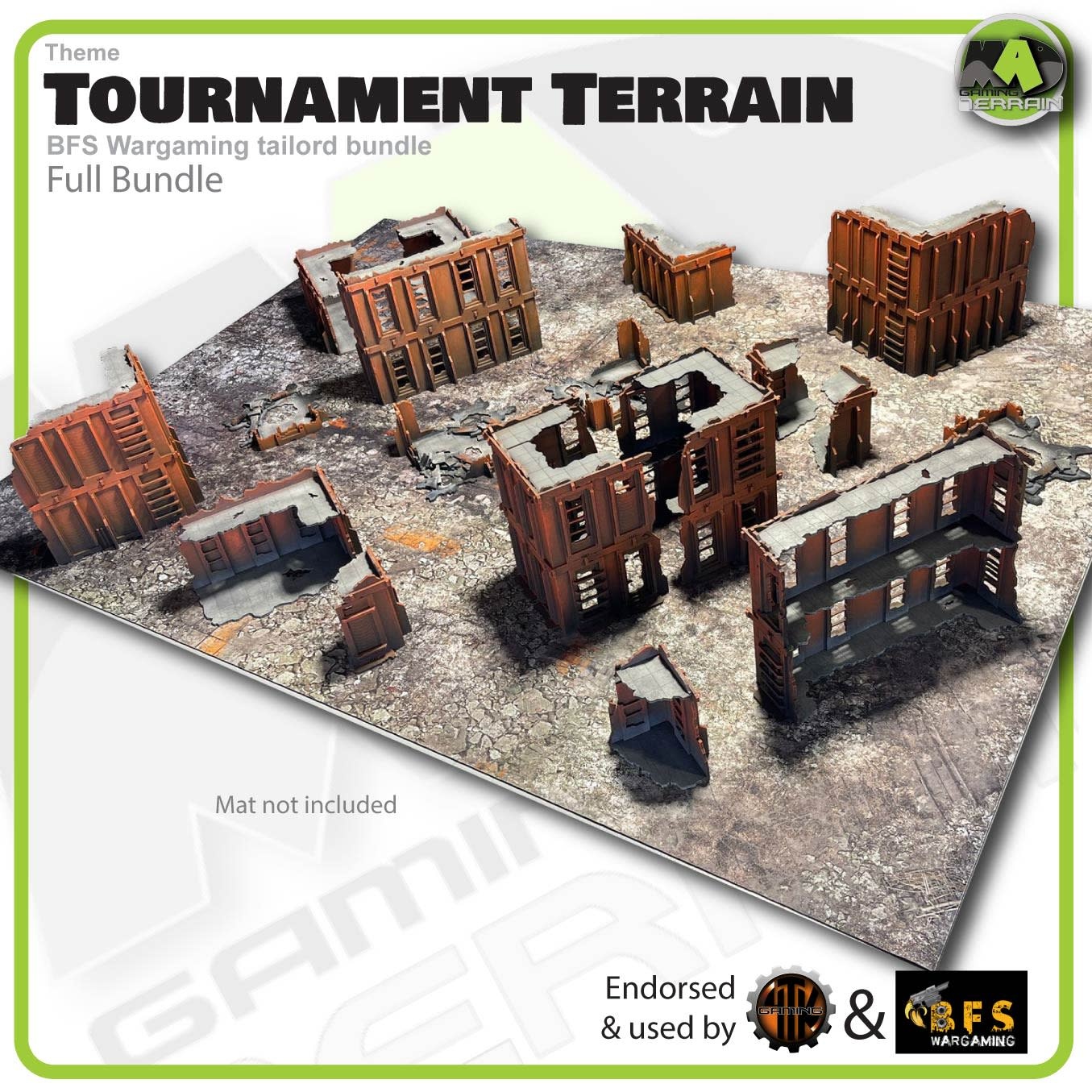 Mayger Range Tournament Terrain pack 2 - 4Tk Gaming