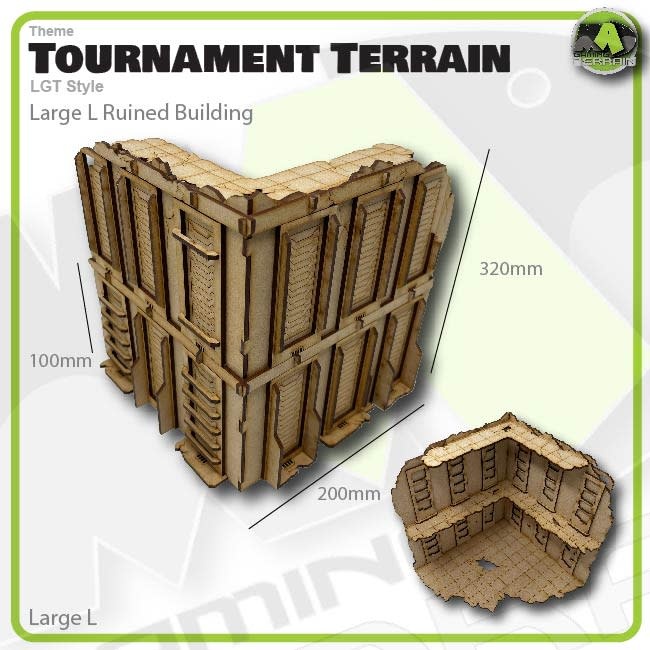 Mayger Range Tournament Terrain pack 2 - 4Tk Gaming