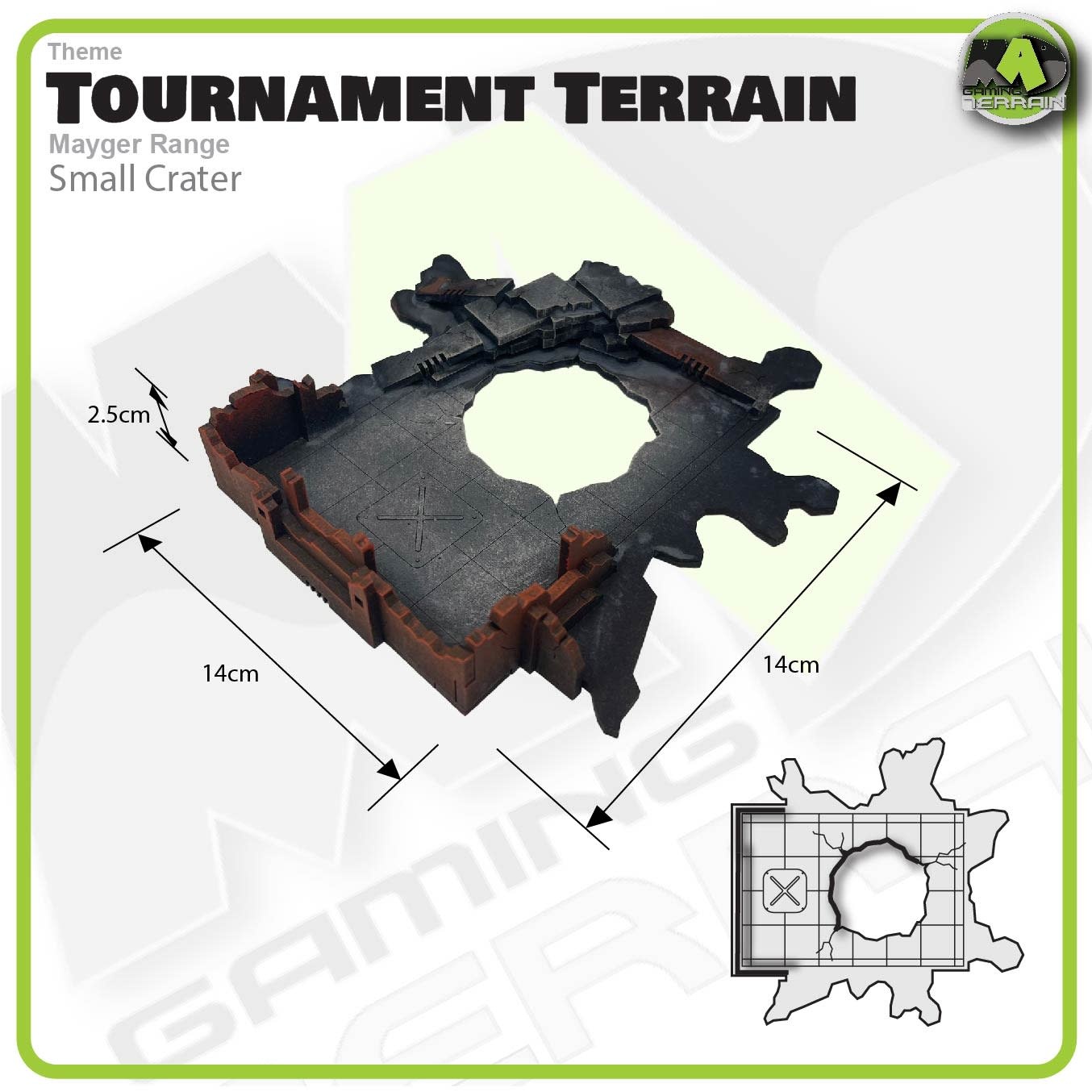 Mayger Range Tournament Terrain pack 2 - 4Tk Gaming