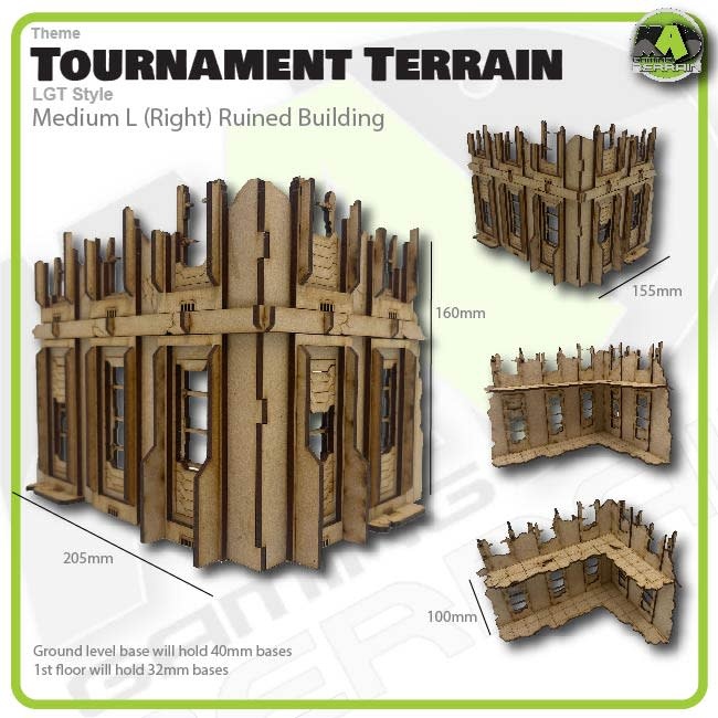 Mayger Range Tournament Terrain Pack 1 - 4Tk Gaming