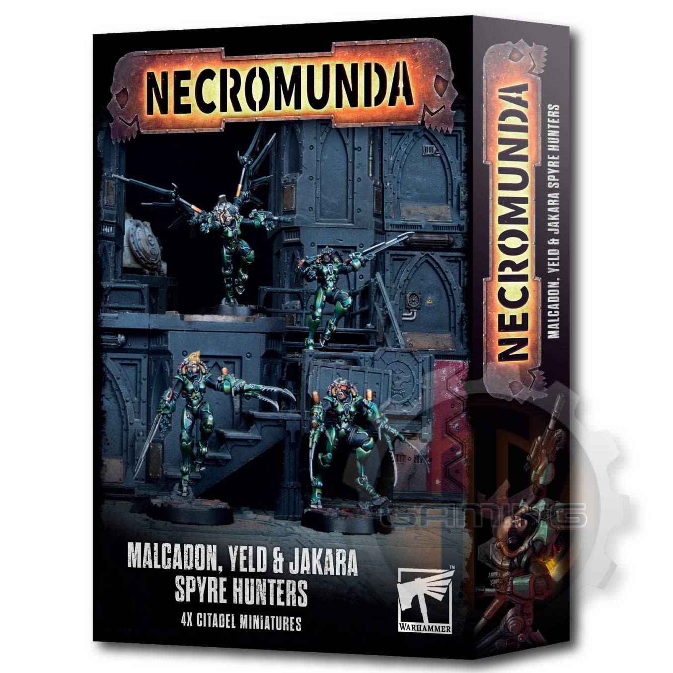 Necromunda: Malcadon Yeld & Jakara Spyre Hunter - 4Tk Gaming