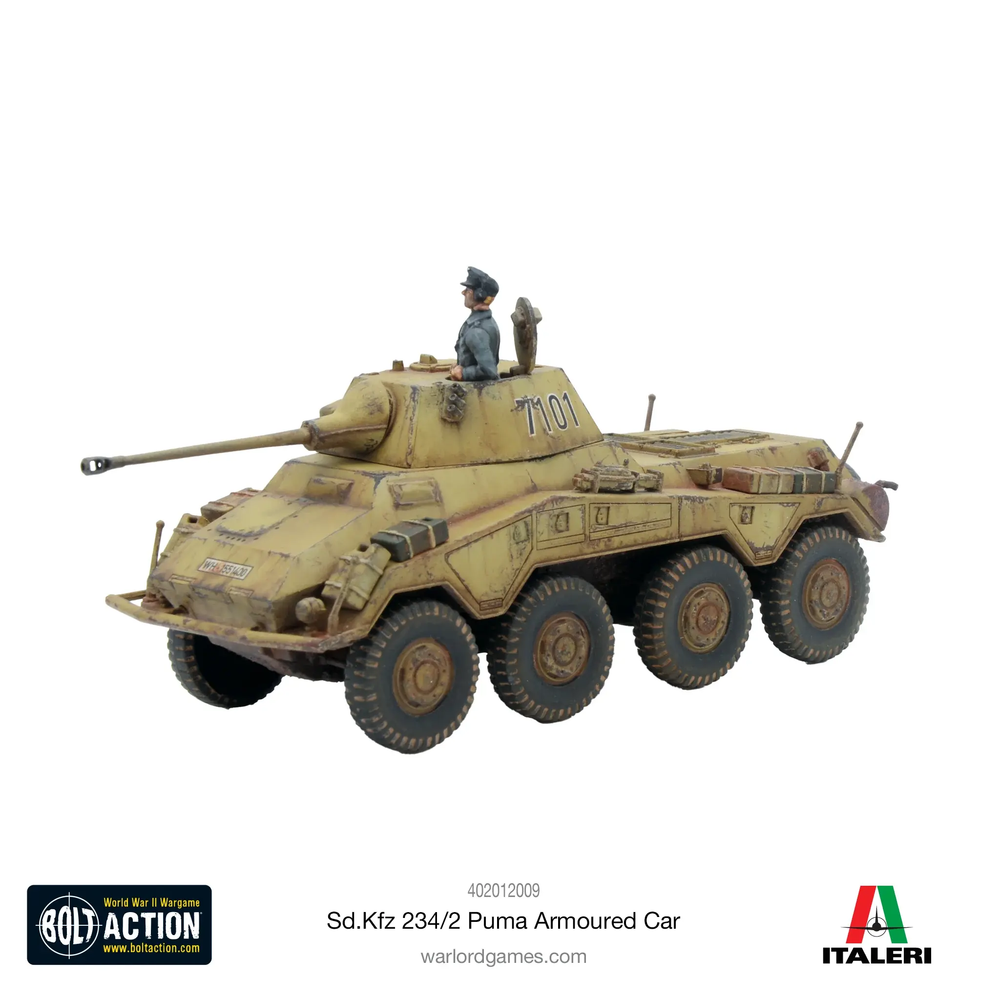 Puma Sd.Kfz 234/2 Armoured Car - 4Tk Gaming
