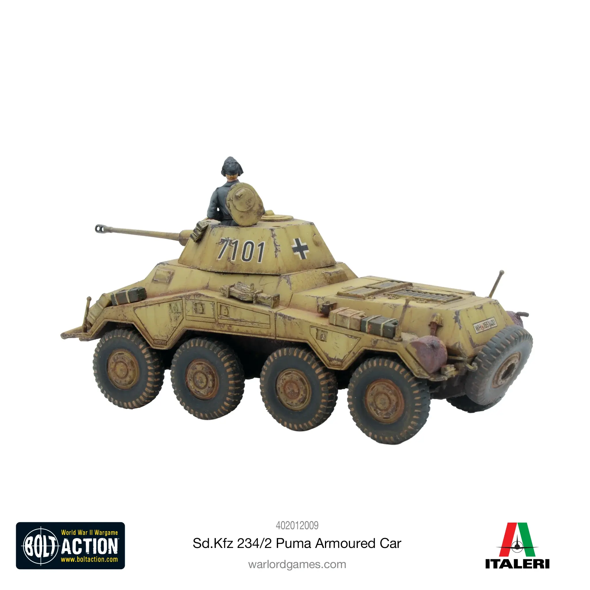 Puma Sd.Kfz 234/2 Armoured Car - 4Tk Gaming