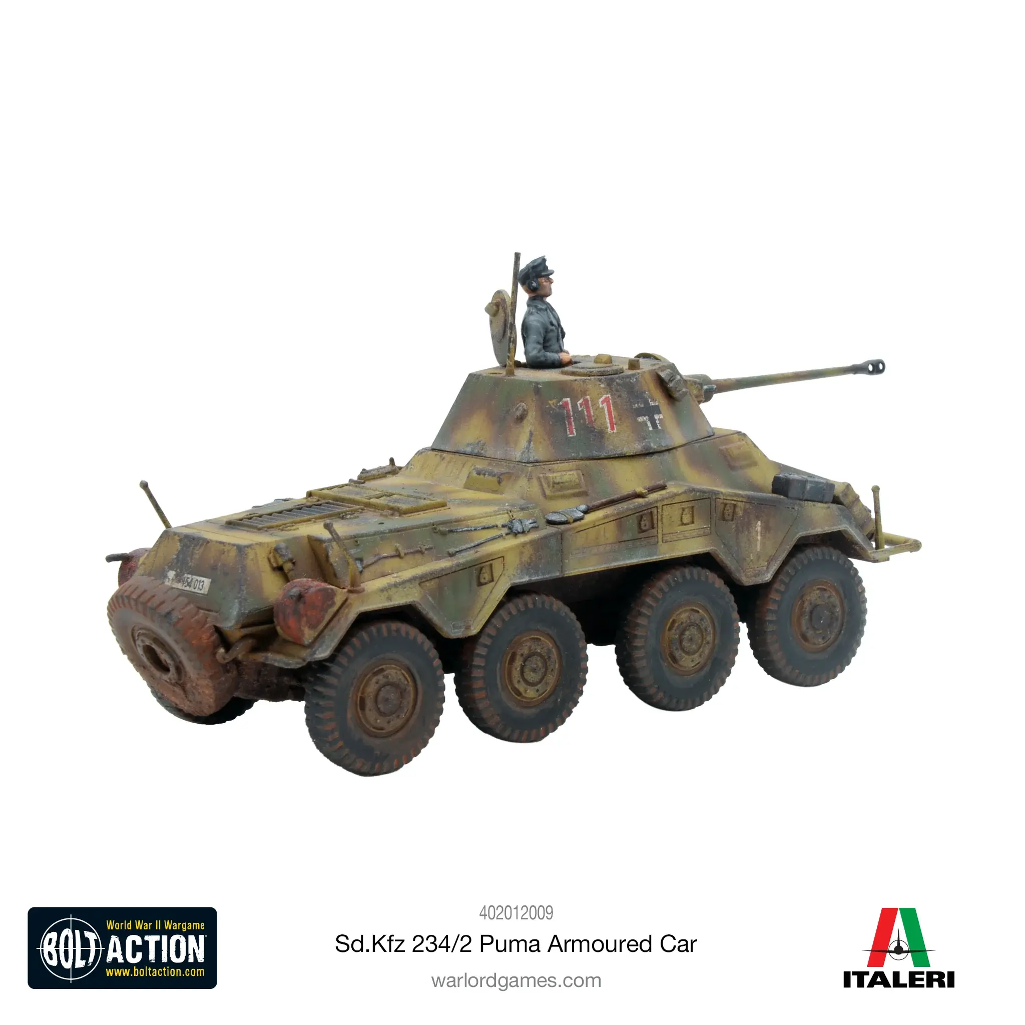 Puma Sd.Kfz 234/2 Armoured Car - 4Tk Gaming