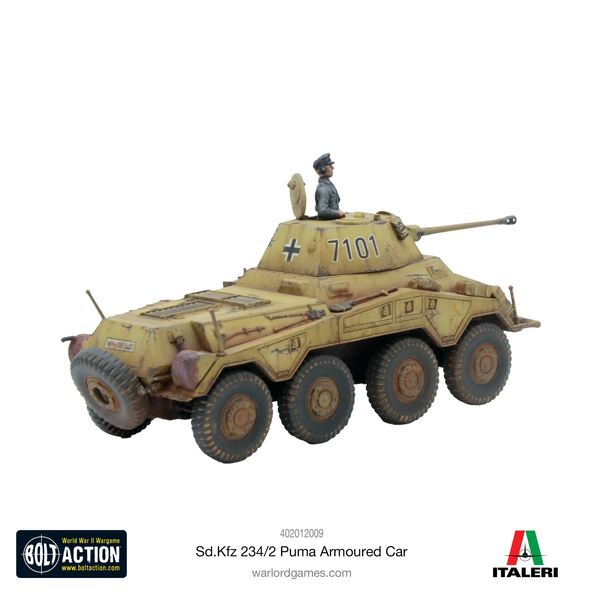 Puma Sd.Kfz 234/2 Armoured Car - 4Tk Gaming
