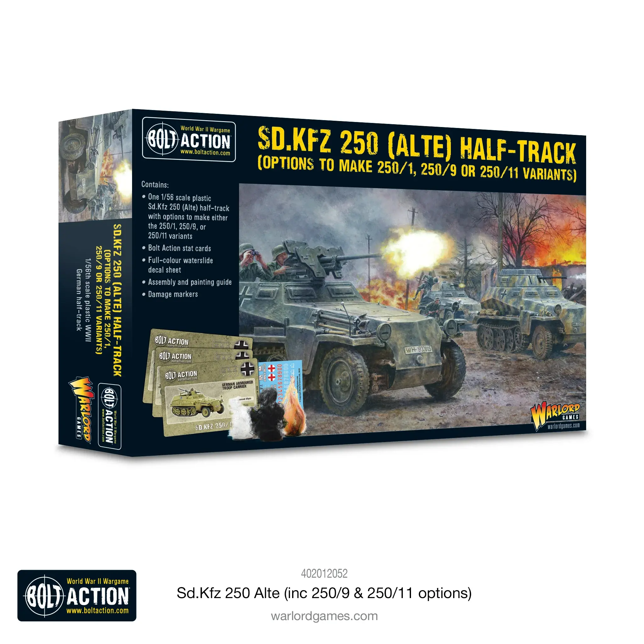 Sd.Kfz 250 (Alte) half-track (250/1, 250/9 & 250/11 variants) - 4Tk Gaming