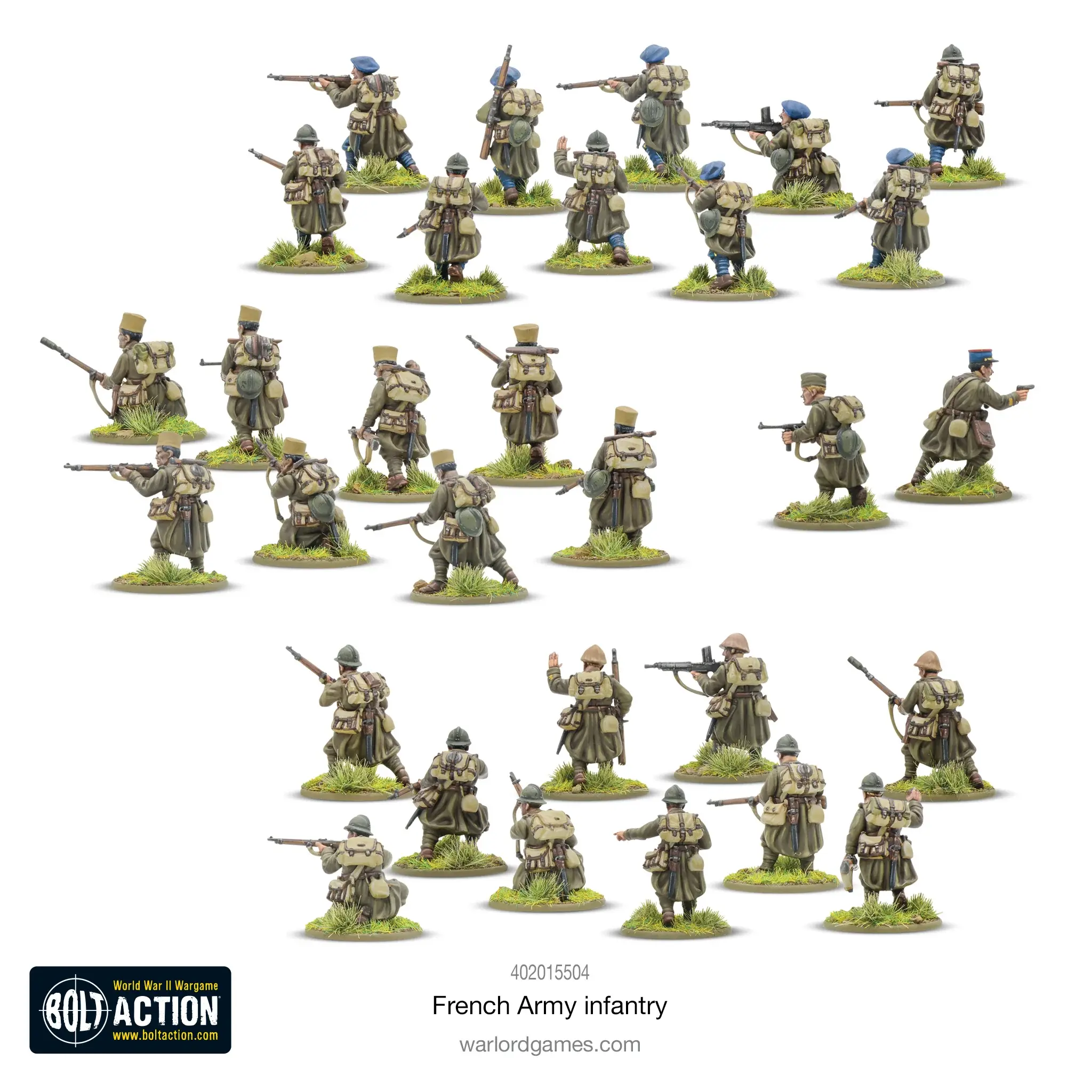 French Army Infantry - 4Tk Gaming