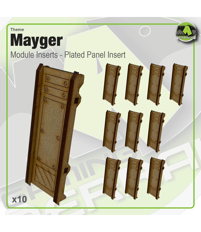 MR Basic Module Insert - Plated Panel - 4Tk Gaming