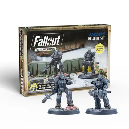 Fallout: Wasteland Warfare - Enclave: Hellfire Set - 4Tk Gaming