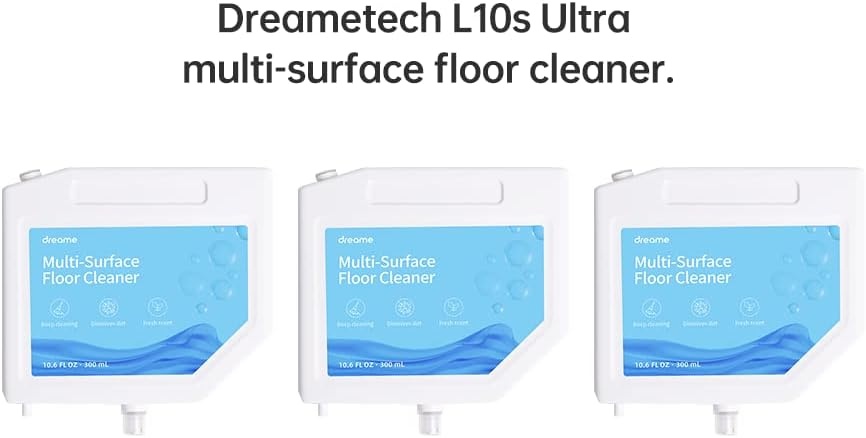 Dreame Multi-Surface Floor Cleaner 300ml x 3 for L10s Ultra - Robocleaners