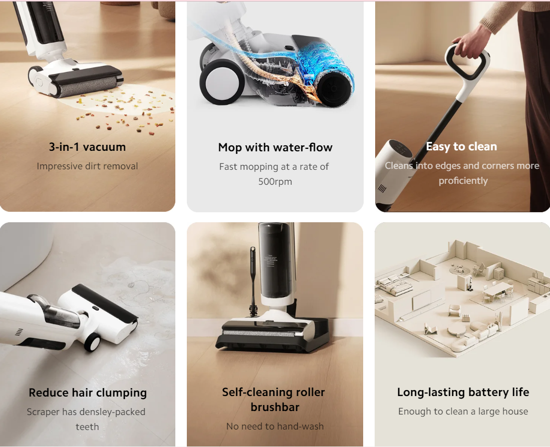 Xiaomi Truclean W20 Wet Dry Vacuum - Robocleaners