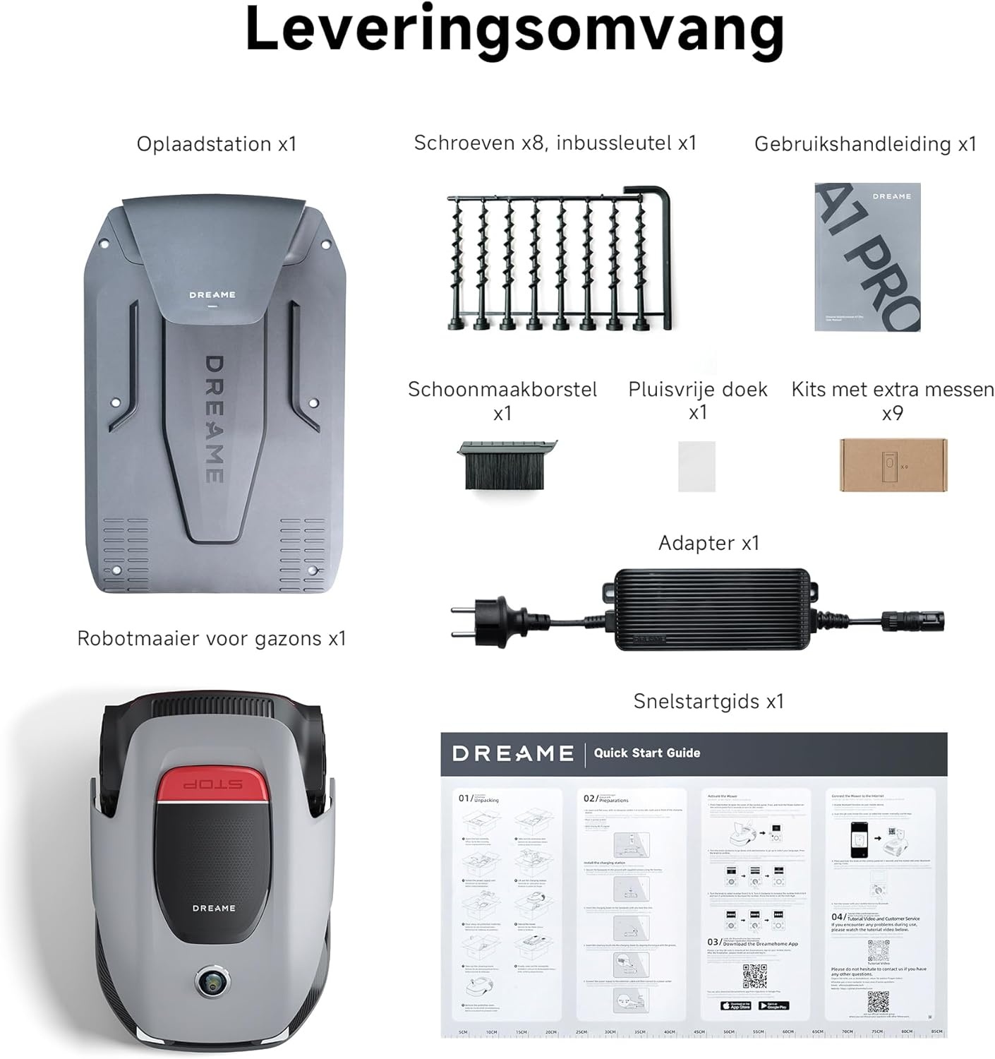 Dreame Robotic Mower A1 PRO - Robocleaners