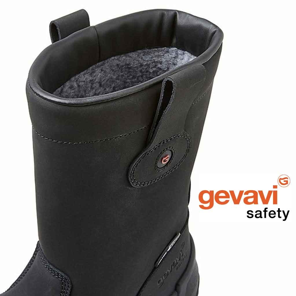 Gevoerde Werklaarzen Gevavi Safety GS91 Bari S3 Heren