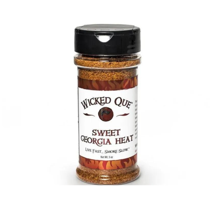 Wicked Que Sweet Georgia Heat BBQ Rub 4.5oz - Vuur & Rook