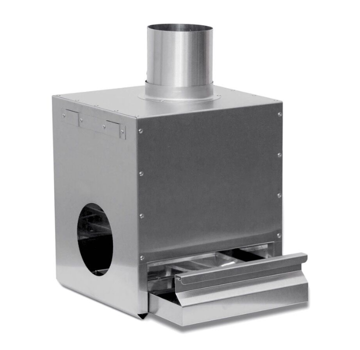 Borniak Cold Smoke Adapter Stainless Steel - Vuur & Rook