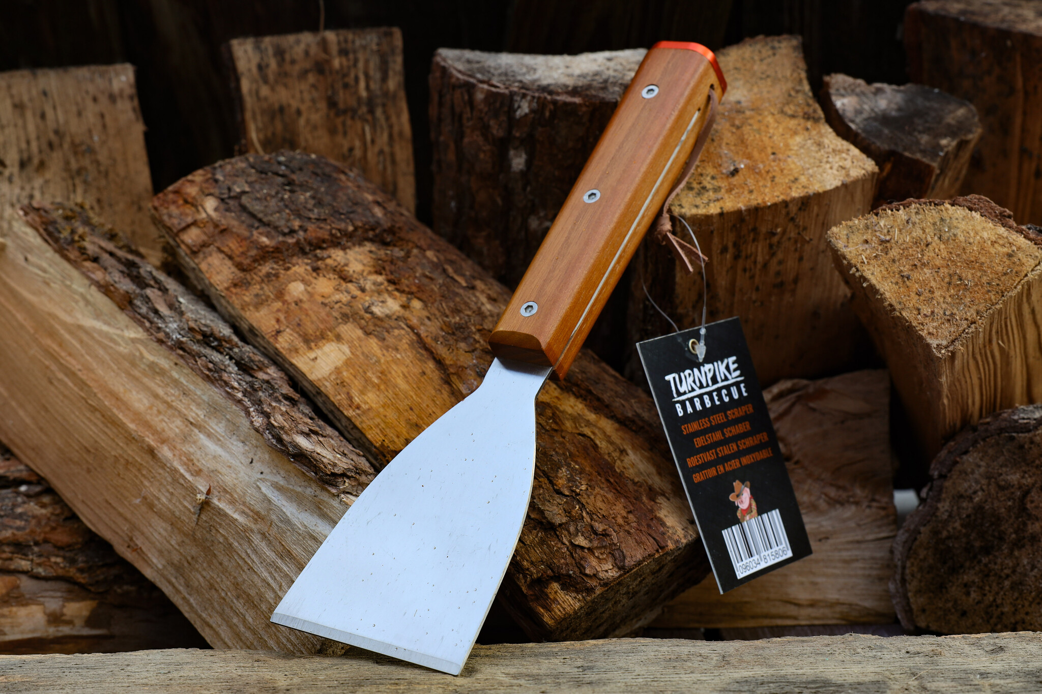 Turnpike BBQ Burger Flipper & Scraper - Vuur & Rook