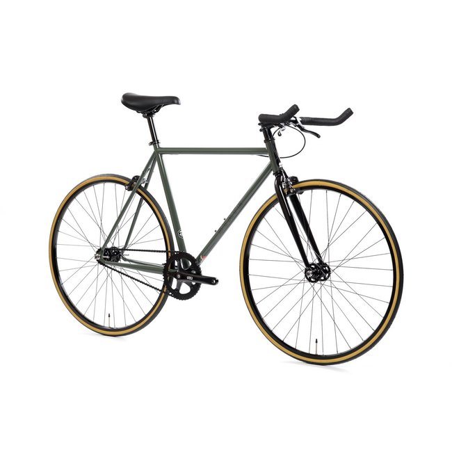 State Bicycles Co. Army Green - 4130 Core - Line - Simple Bike Store